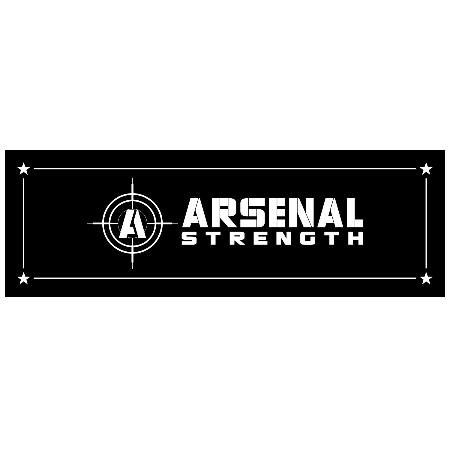 Target Banner Border and Stars – Arsenal Strength